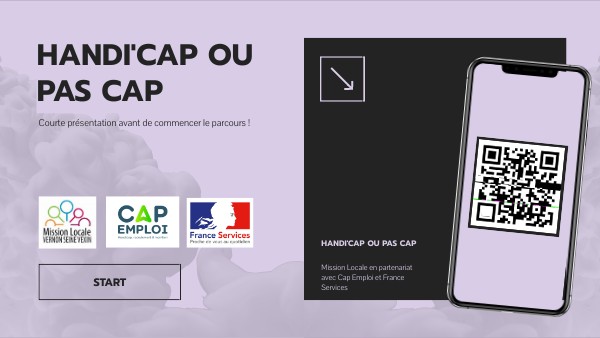 Qr code quiz : Handi'cap ou pas cap | Genially