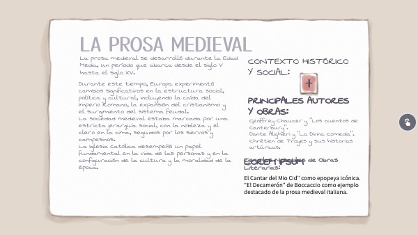 La prosa medieval | Genially