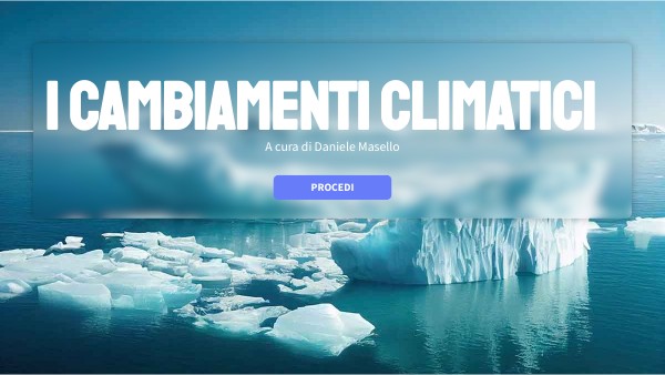 cambiamento climatico e riscaldamento globale