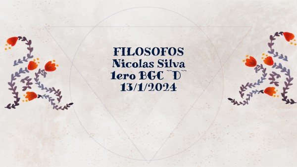 FILOSOFOS | Genially