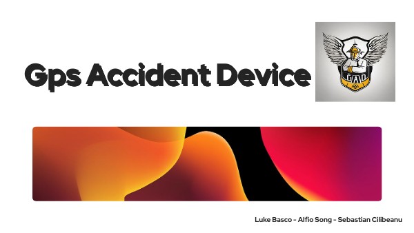 GAD Gps Accident Device | Genially