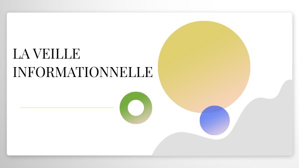 La veille informationnelle | Genially