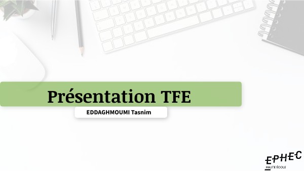 PRESENTATION TFE