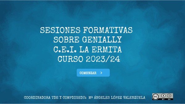 Sesiones formativas sobre genially