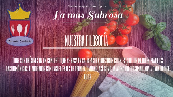 LA MAS SABROSA | Genially