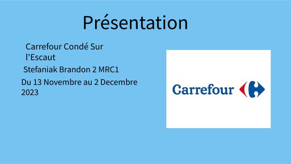 Oral Stage Carrefour | Genially