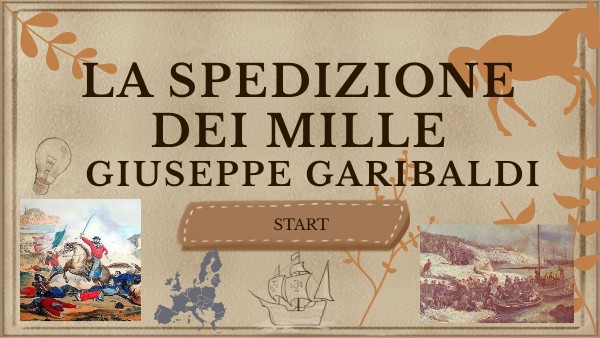 Spedizione dei mille STORIA