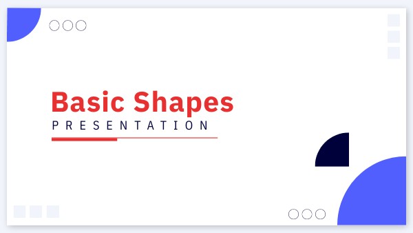 BASIC SHAPES PRESENTATION | Genially