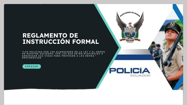 REGLAMENTO DE INSTRUCCIÓN FORMAL | Genially