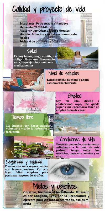 Calidad y proyecto de vida | Genially