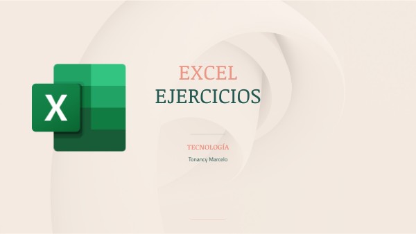 Ejercicios -Excel Enero - Marzo | Genially