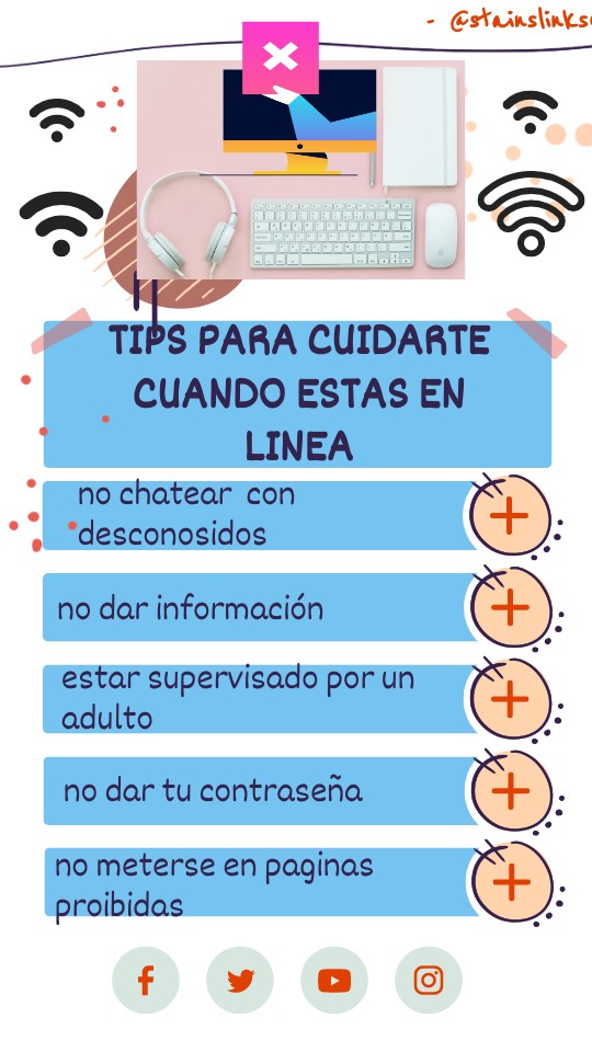 TIPS PARA CUIDARSE EN LINEA