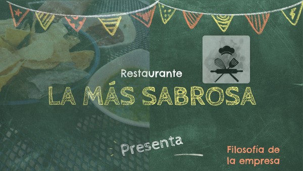 Presentación La más sabrosa
