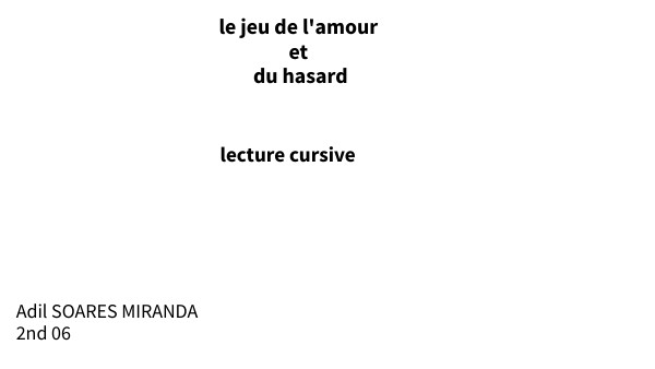 lecture cursive 2