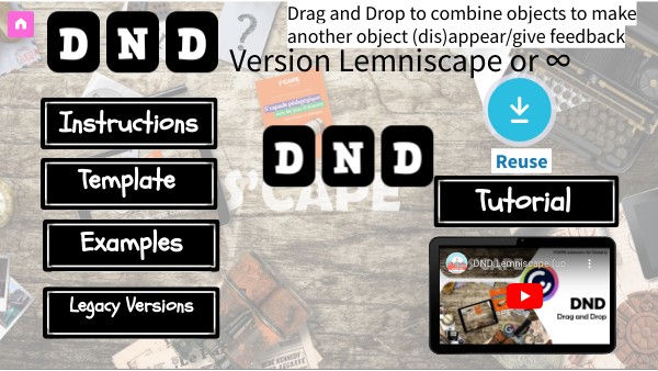 DND Scape V2 | Genially