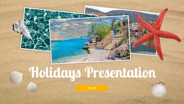 HOLIDAYS PRESENTATION | Genially