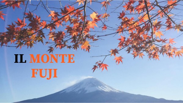 IL MONTE FUJI
