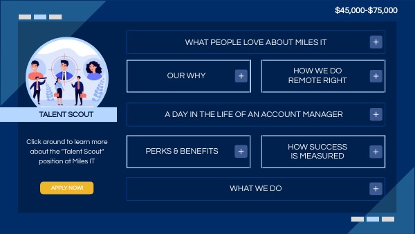 RJP Template - Recruiting | Genially