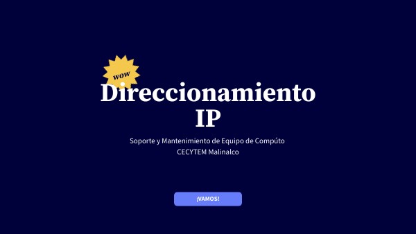 Dirección IP | Genially