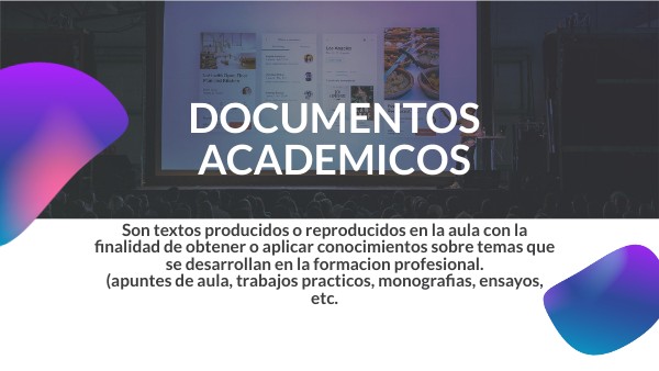 DOCUMENTOS ACADEMICOS