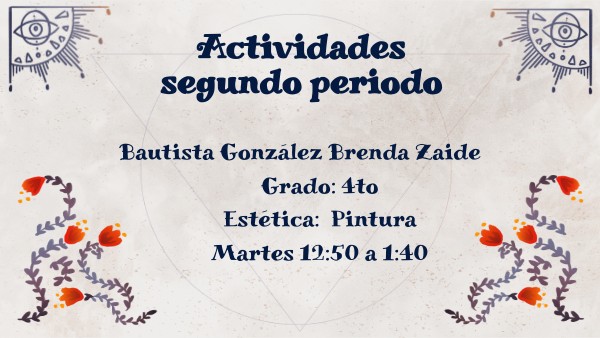 Actividades del segundo periodo | Genially