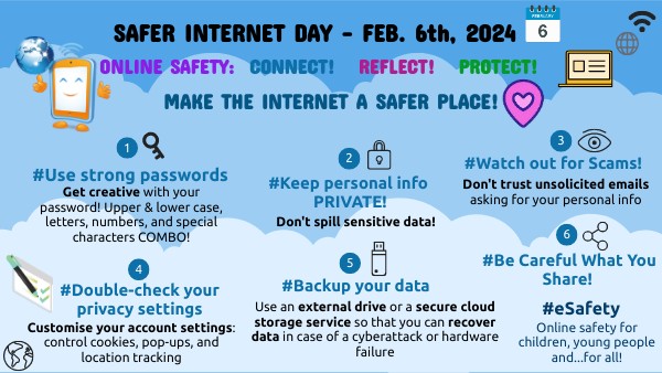 Safer Internet Day - Feb. 6th, 2024