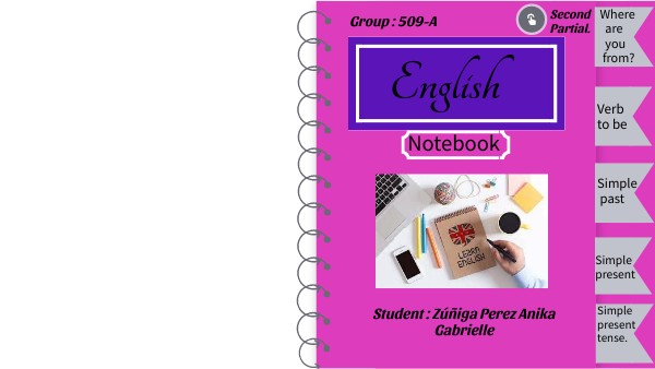 English Notebook. | Genially