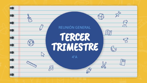 reunión general 3º trimestre | Genially