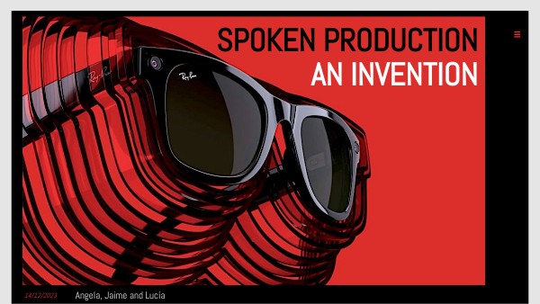 Spoken production | Genially