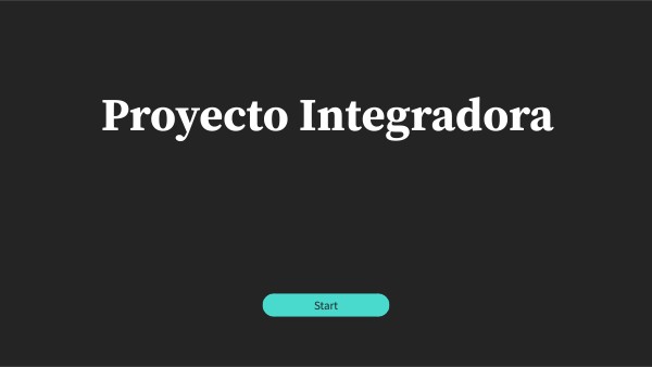 Proyecto Integradora