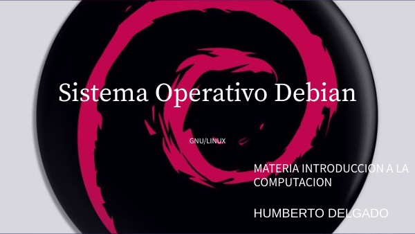 SISTEMA OPERATIVO DEBIAN
