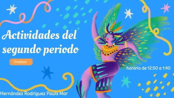 Actividades del segundo periodo | Genially