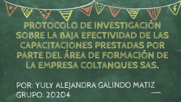 PRESENTACIÓN PROTOCOLO DE INVESTIGACIÓN | Genially