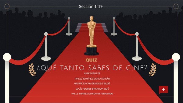 ¿Qué tanto sabes sobre el cine? | Genially