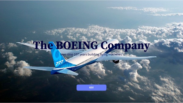 Boeing Presentation | Genially