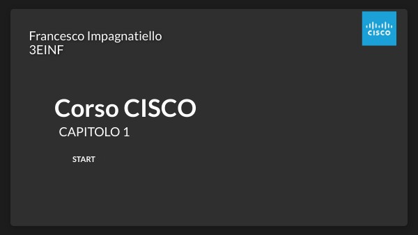 Corso CISCO | Genially