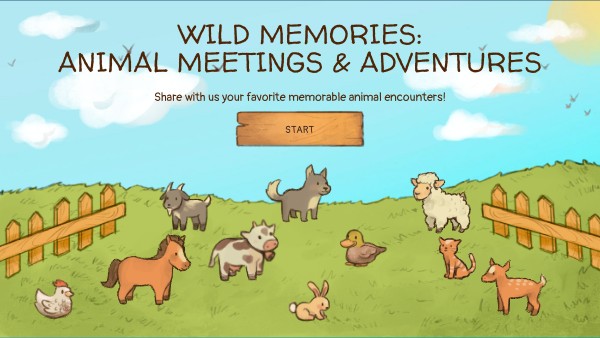 WILD MEMORIES: ANIMAL MEETINGS & ADVENTURES