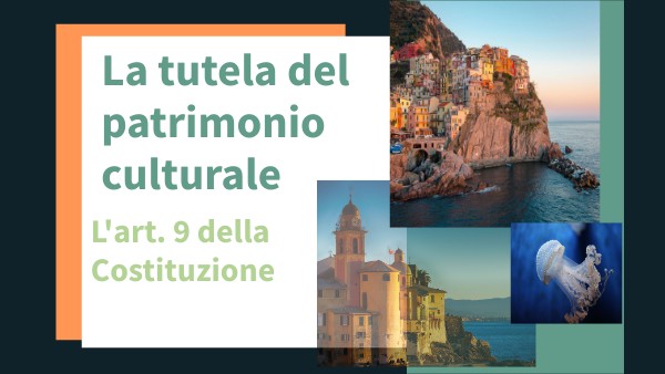 La tutela del patrimonio culturale