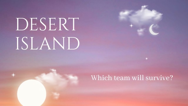 Desert Island | Genially
