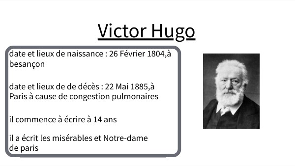 victor hugo