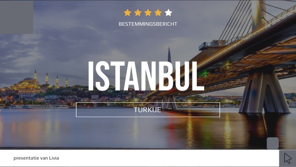 CITY PRESENTATION Istanbul