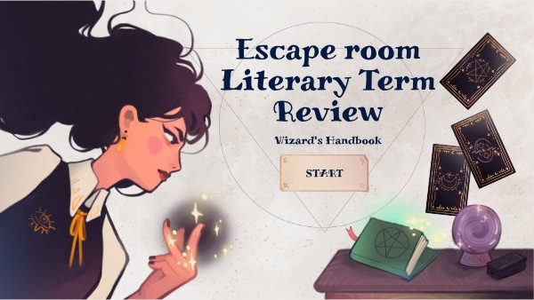 Lit Review Escape Room | Genially