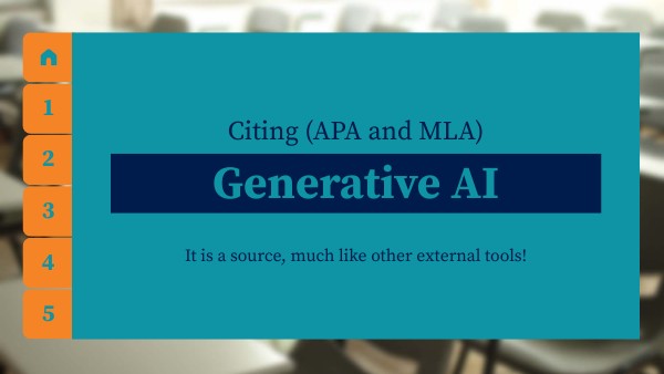 Generative AI and Citations