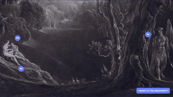 Frankenstein and the Creature Argue over Paradise Lost | Genially