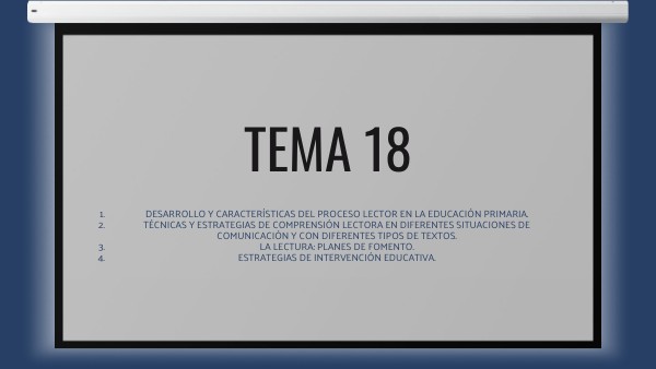 TEMA 18 | Genially