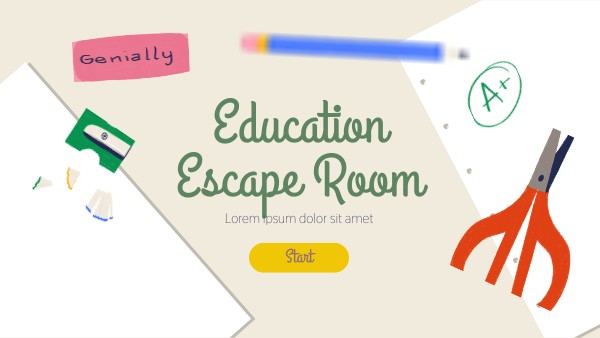 EDUCATION ESCAPE ROOM | Genially