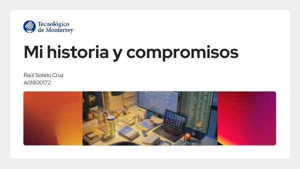 Mi historia y mis compromisos | Genially