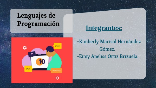 Lenguajes de programación | Genially