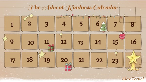 The Advent Kindness Calendar
