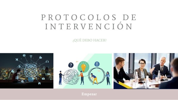 PROTOCOLOS DE INTERVENCIÓN | Genially